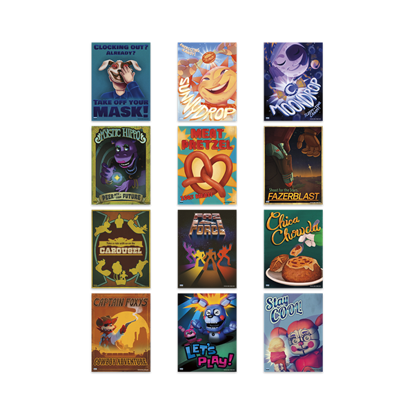 Trends Five Nights at Freddy's: Help Wanted 2 Poster Book