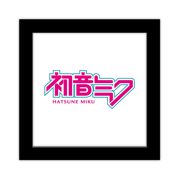 Gallery Pops Hatsune Miku - Hatsune Miku Logo Framed Art Print