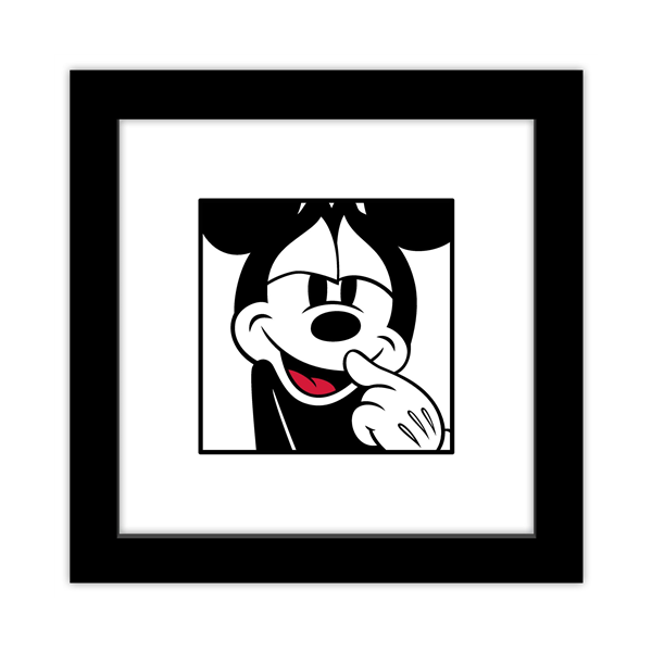 Gallery Pops Disney Mickey Mouse - Mickey Expressions - Bashful Framed ...