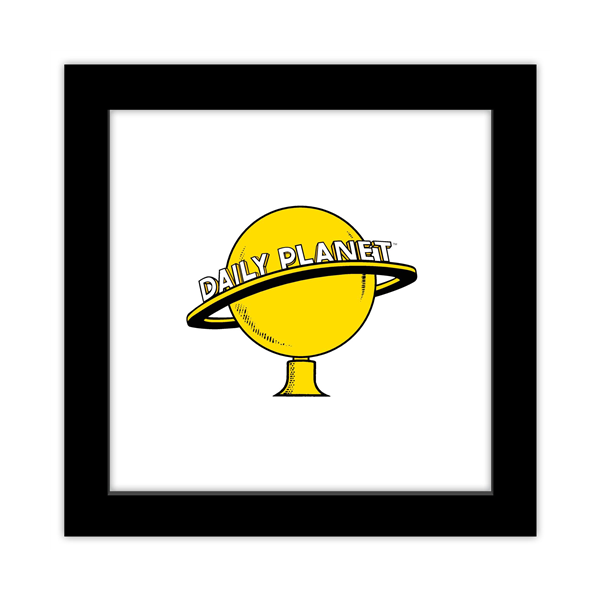 Gallery Pops DC Comics - Superman - Daily Planet Logo Framed Art Print