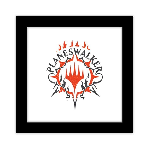 Gallery Pops Magic The Gathering - Planeswalker Badge Framed Art Print