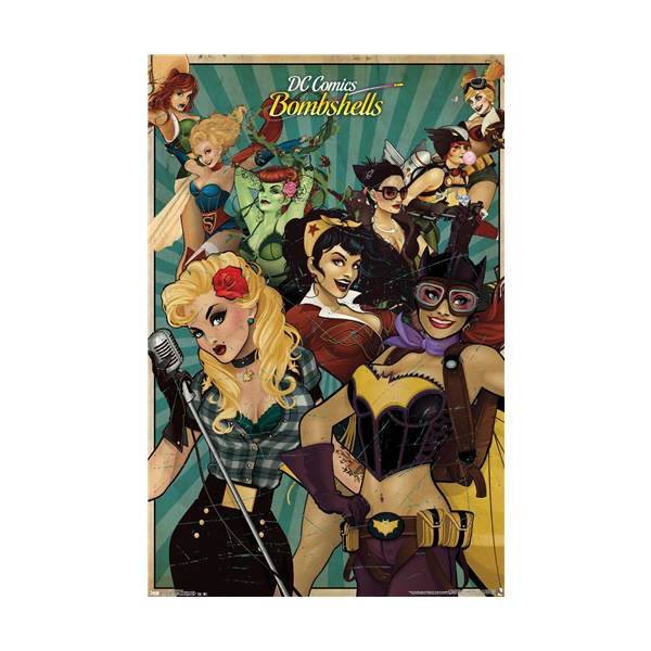 Trends International DC Comics Bombshells Wall Poster