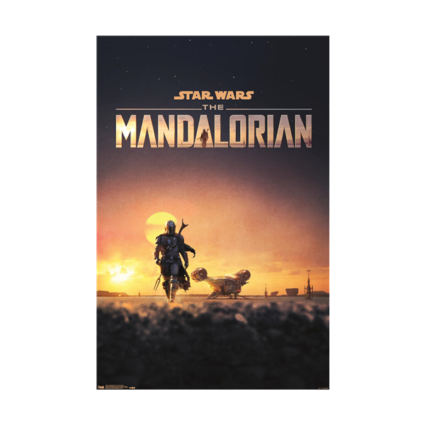Trends International Star Wars: The Mandalorian - D23 One Sheet Poster