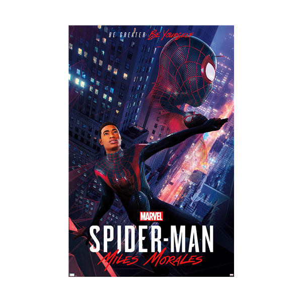 Trends International Marvel Spider-Man: Miles Morales - Pose Wall Poster