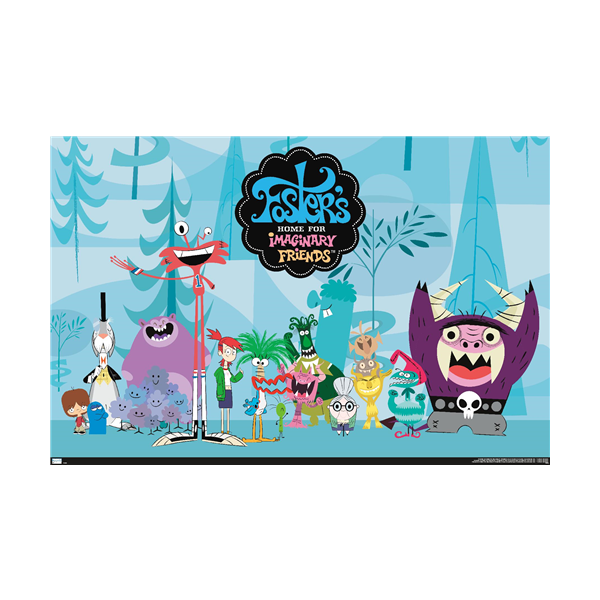 Trends International Foster's Home for Imaginary Friends - Group Wall ...