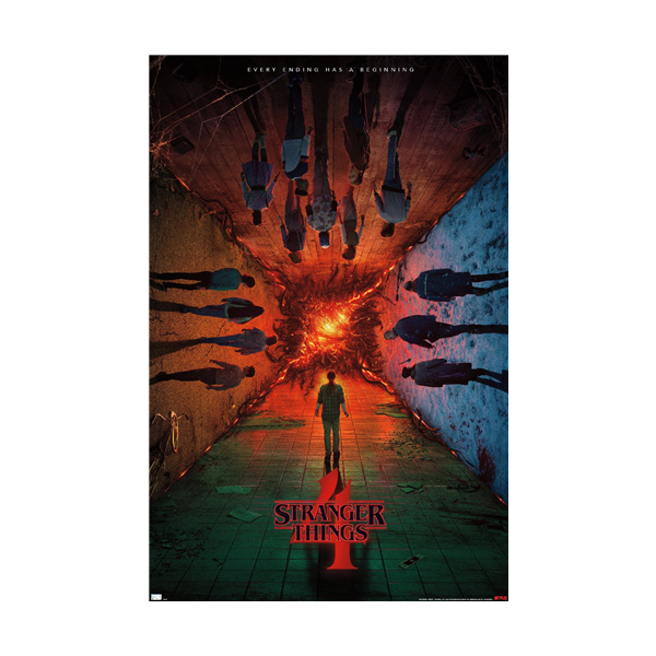 Trends International Stranger Things S4 Group Teaser One Sheet Poster