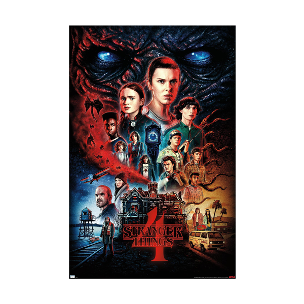 Trends International Netflix Stranger Things: Season 4 - One Sheet Poster