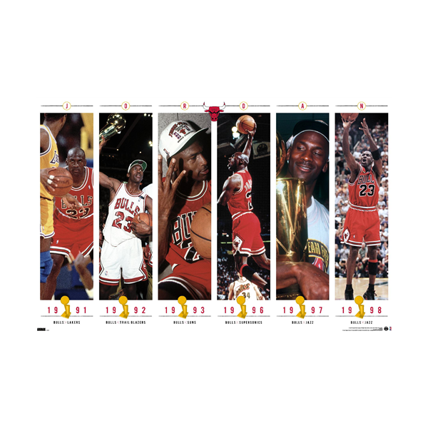 Trends International Michael Jordan - Championships Poster