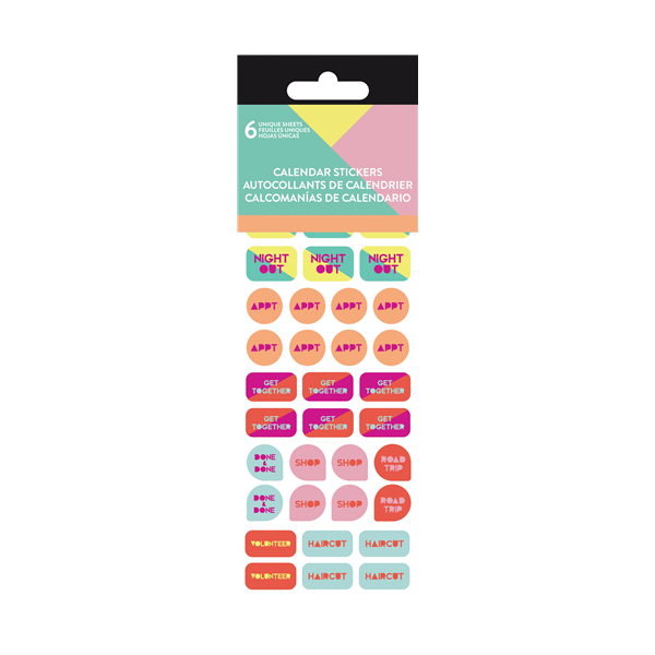 Trends International DateWorks Statement Calendar Stickers
