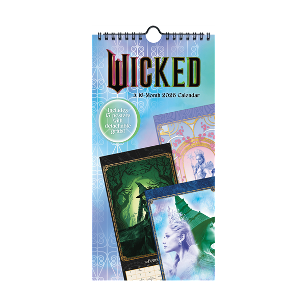 DateWorks 2026 Wicked (Part 2) Mini Poster Calendar