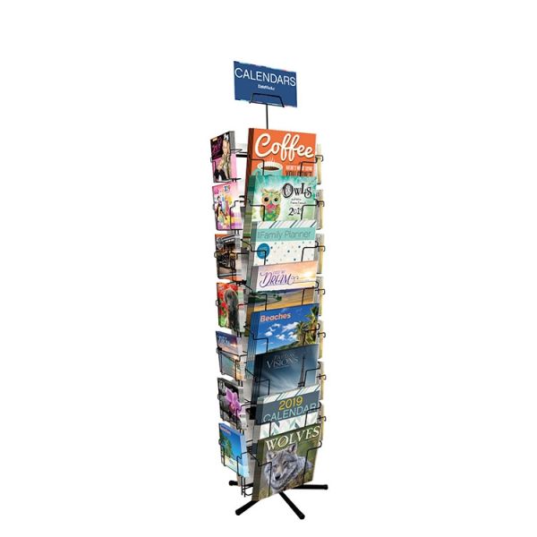 4-SIDED CALENDAR ROTARY