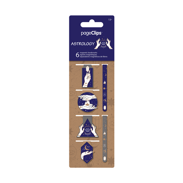 Trends International Astrology Magnetic Page Clips (6-Pack)