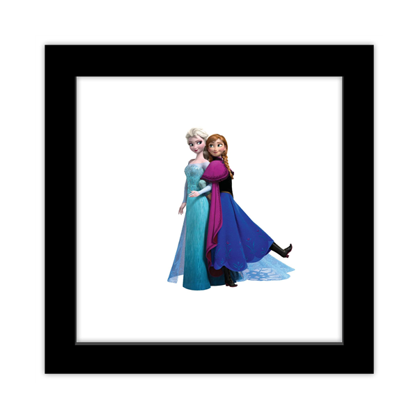 Gallery Pops Disney Pixar Frozen - Elsa and Anna Framed Art Print