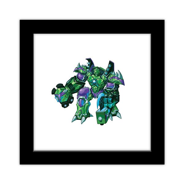 Gallery Pops Marvel Mech Strike: Monster Hunters - Hulk Framed Art Print