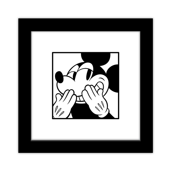Gallery Pops Disney Mickey Mouse - Mickey Expressions - Laughing Framed ...