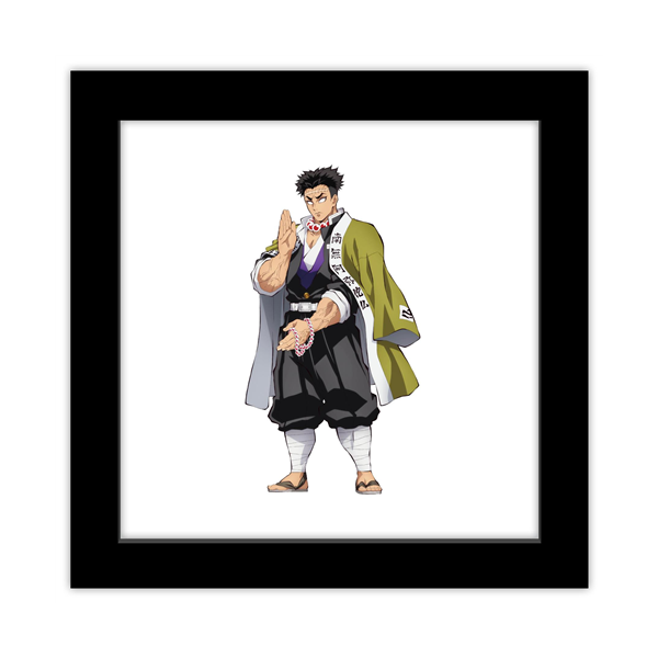 Gallery Pops Demon Slayer - Gyomei Himejima Stone Hashira Framed Art Print