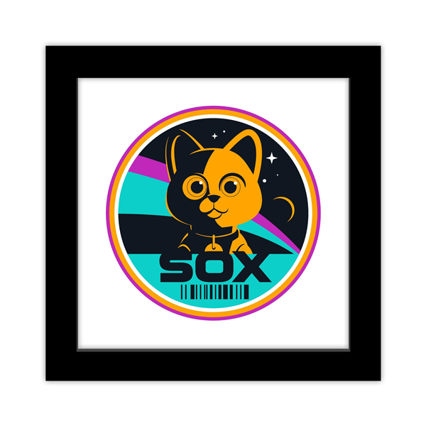 Gallery Pops Disney Pixar Lightyear - SOX Neon Badge Framed Art Print