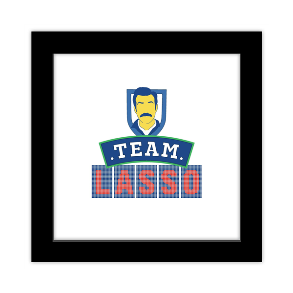 Gallery Pops Ted Lasso - Team Lasso Framed Art Print