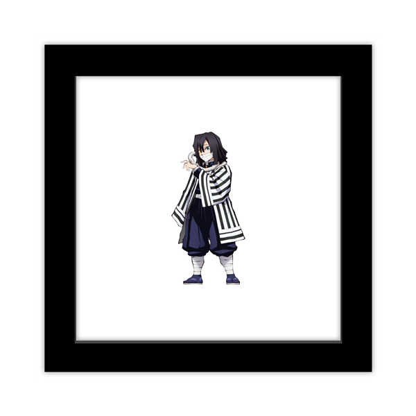 Gallery Pops Demon Slayer - Obanai Iguro Serpent Hashira Framed Art Print