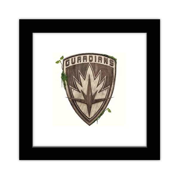 Gallery Pops Marvel I Am Groot - Guardians Shield Framed Art Print