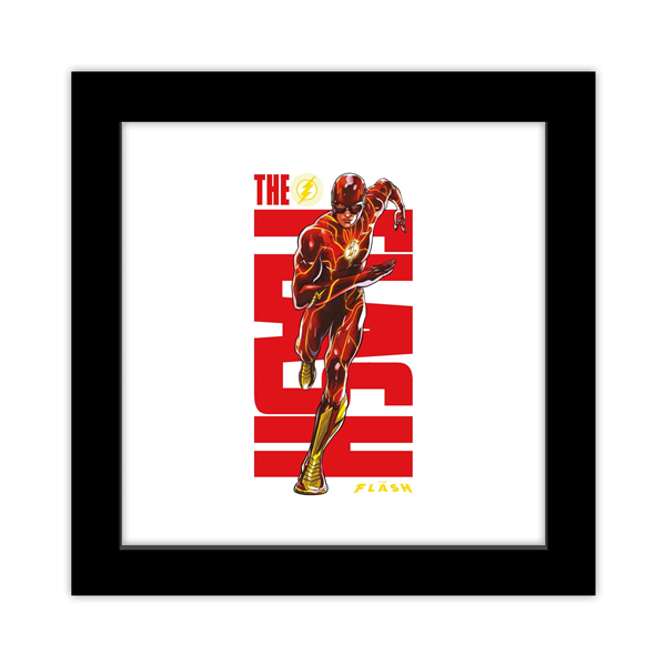 Gallery Pops DC Comics Movie The Flash - Flash Running Graphic Framed ...