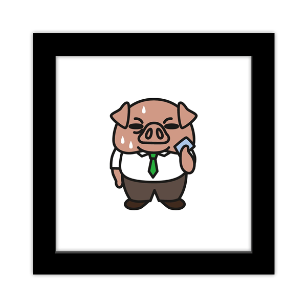 Gallery Pops Sanrio Aggretsuko - Ton Framed Art Print