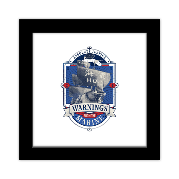 Gallery Pops Netflix One Piece - Warnings From The Marine Graphic ...