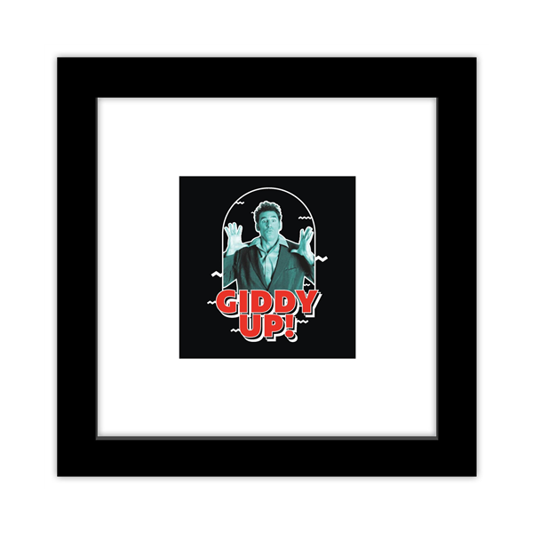 Gallery Pops Seinfeld - Kramer Giddy Up Framed Art Print