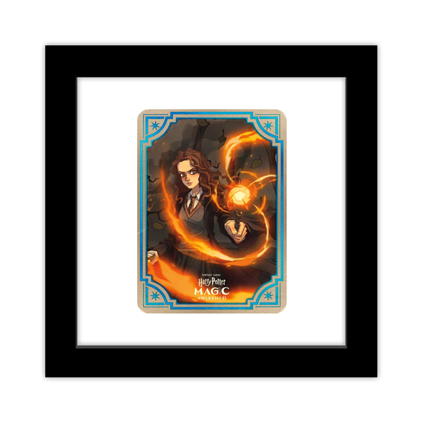 Gallery Pops Harry Potter Magic Awakened - Hermione Granger Card Framed ...