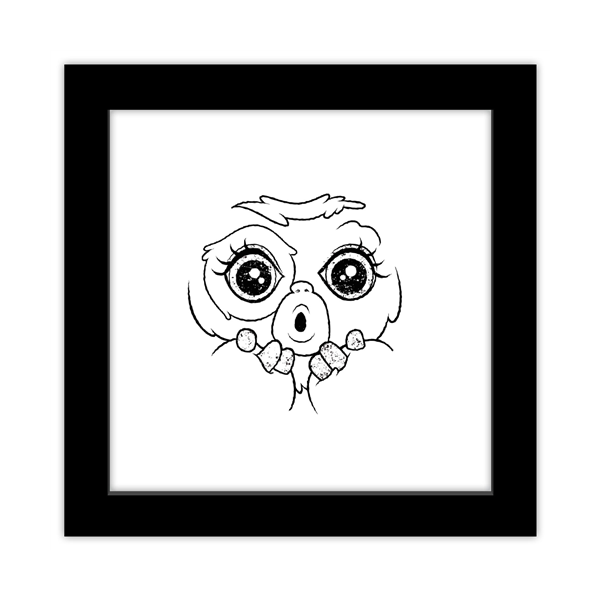 Gallery Pops Gremlins - Gizmo Face Framed Art Print