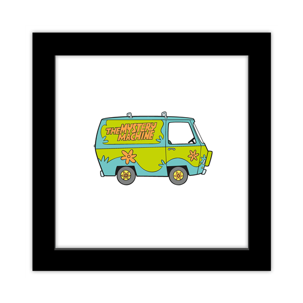 Gallery Pops Scooby-Doo - Mystery Machine Framed Art Print