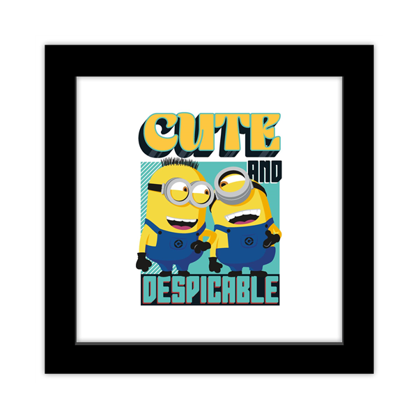Gallery Pops Despicable Me 4 - Cute and Despicable Framed Art Print