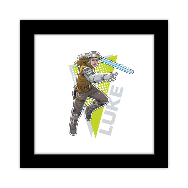 Gallery Pops Star Wars - Academic Luke Skywalker Framed Art Print