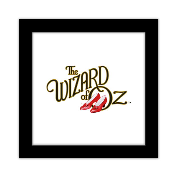 Gallery Pops The Wizard of Oz - Logo Ruby Slippers Framed Art Print