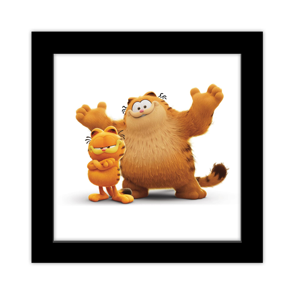 Gallery Pops The Garfield Movie - Garfield and Vic Framed Art Print