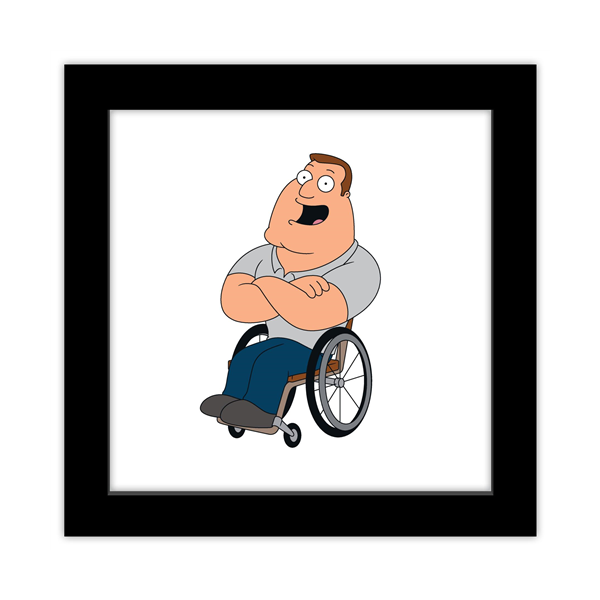 Gallery Pops Family Guy - Joe Swanson Framed Art Print