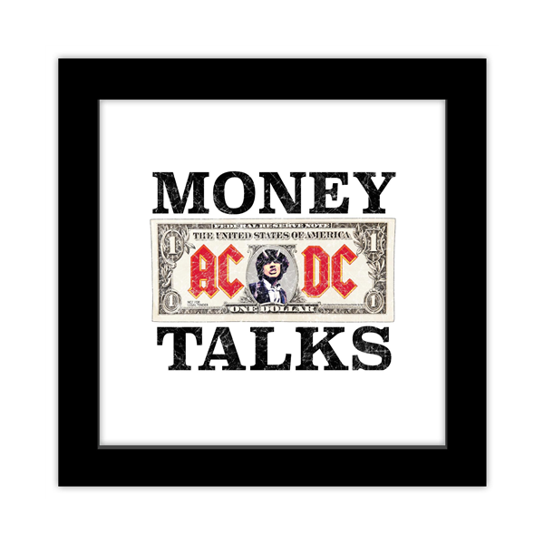 Gallery Pops AC/DC - Money Talks Framed Art Print