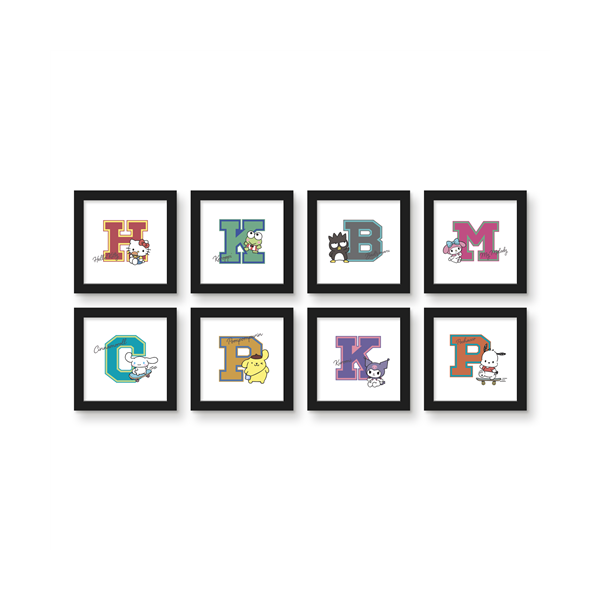 Gallery Pops Hello Kitty and Friends - College Letter Bundle (8-Pack ...