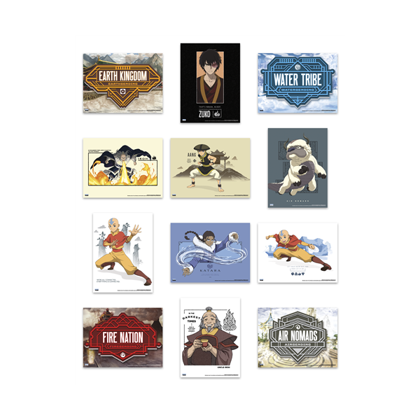 Trends Nickelodeon Avatar The Last Airbender Poster Book