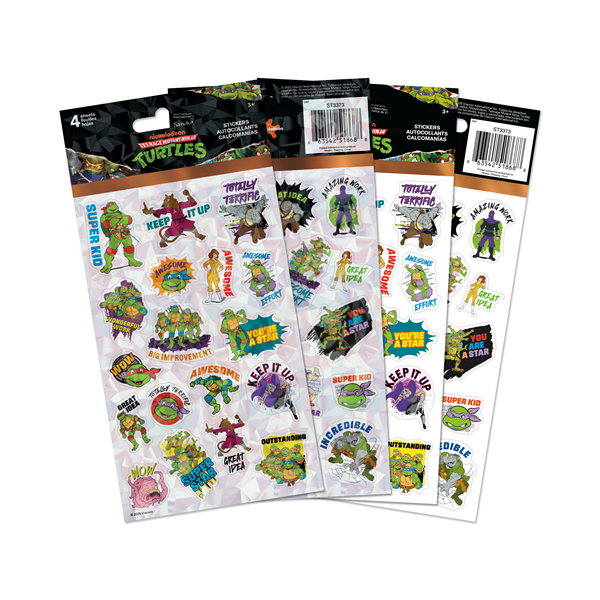 Nickelodeon Teenage Mutant Ninja Turtles Educational Stickers