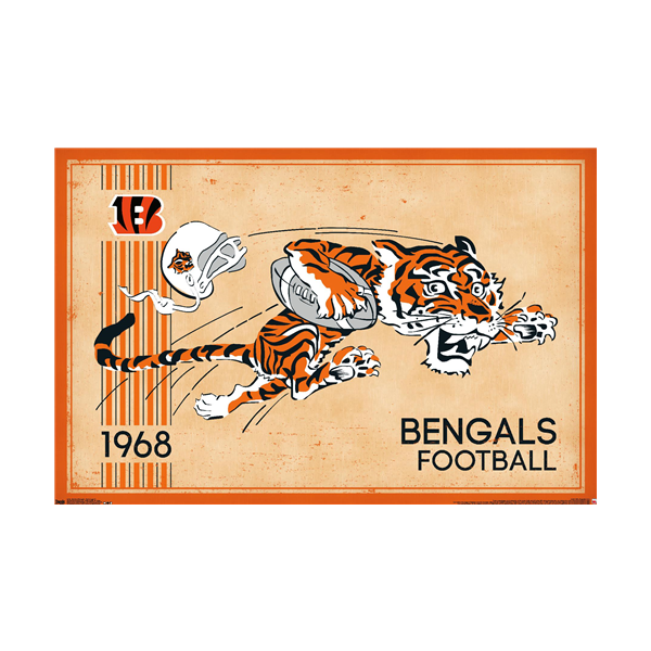 Old Cincinnati Bengals Logo