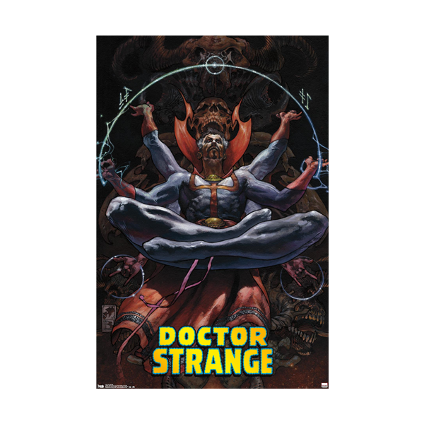 Trends International Marvel Comics - Doctor Strange - Meditating Wall ...