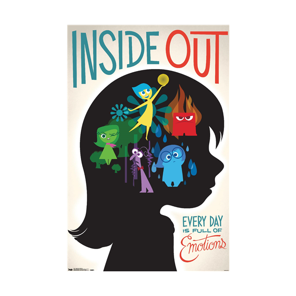 Disney Pixar Inside Out Poster Amazon.com: Disney Pixar Inside Out