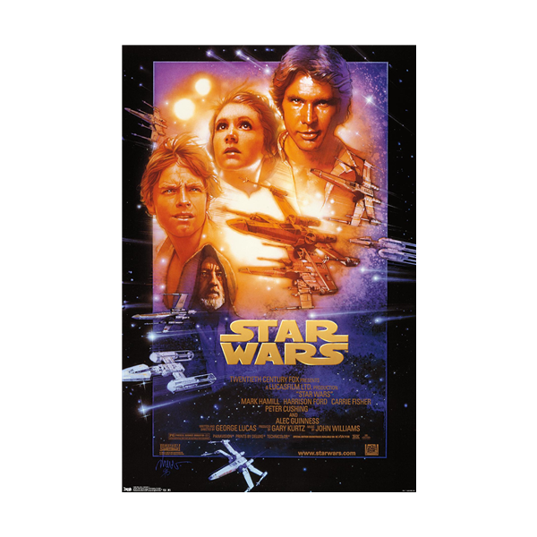 Trends International Star Wars: A New Hope - One Sheet Wall Poster