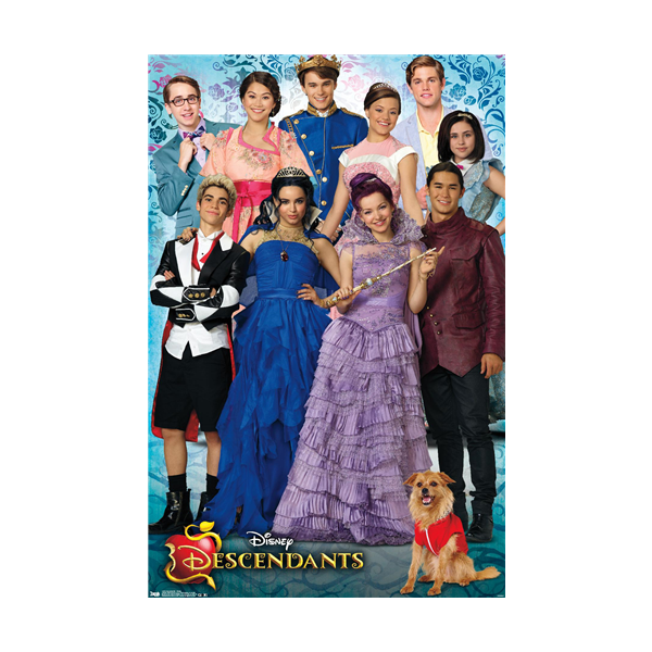 Trends International Disney Descendants - Group Wall Poster