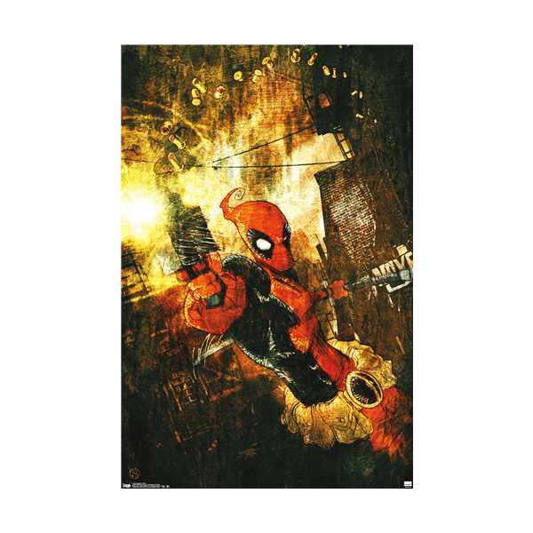 Trends International Marvel Comics - Deadpool - Shells Wall Poster