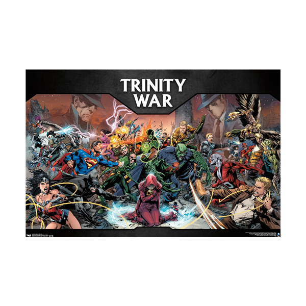 Trends International DC Comics The Trinity War Wall Poster