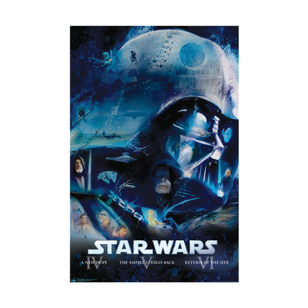 Trends International Star Wars: Saga - Blu Ray Original Wall Poster