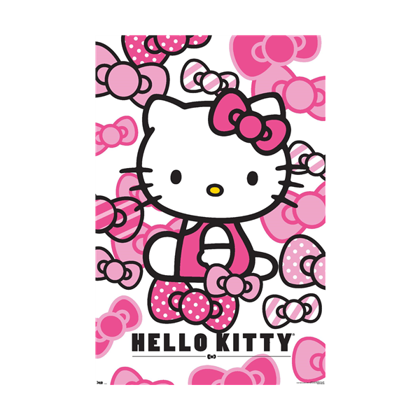 Trends Hello Kitty 16 Core - Bows Poster
