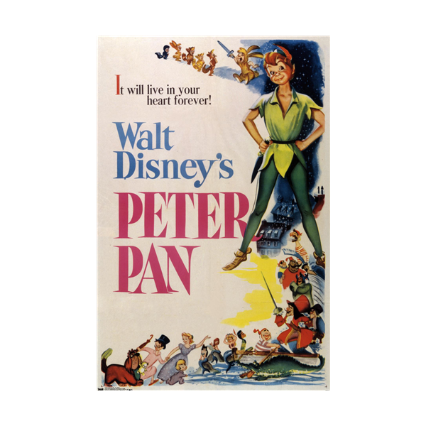 Trends International Disney Peter Pan - One Sheet 24x36 Wall Poster